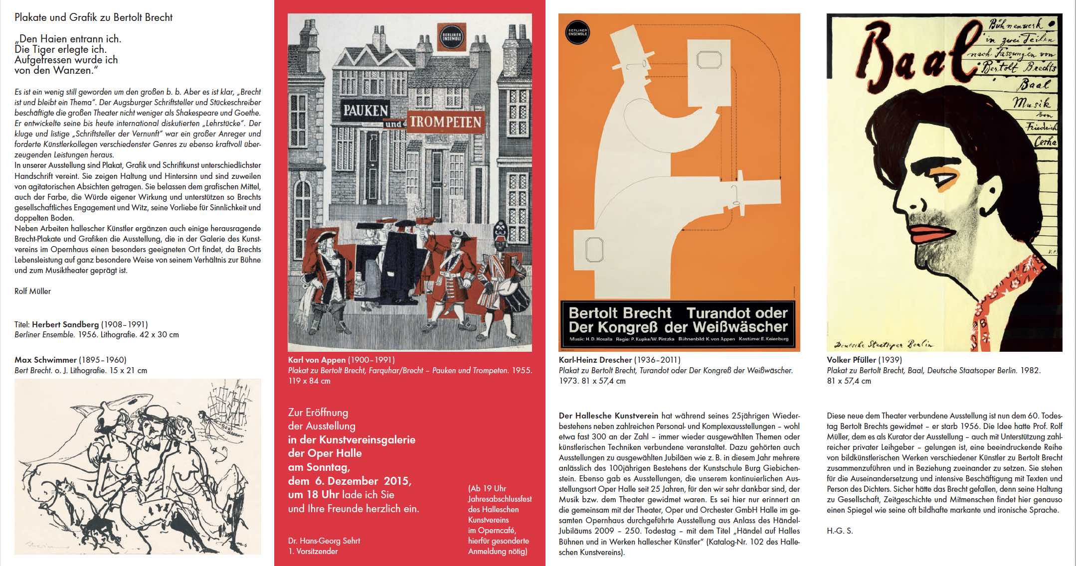 2015 zu Brecht - Hallescher Kunstverein e. V.